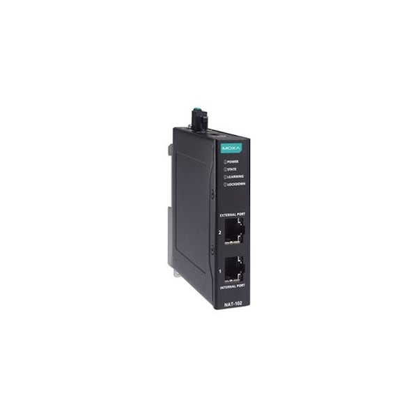 Moxa 2-port industrial Network Address Translation NAT devices, -10 to 60 Degree C operating ...